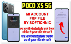 POCO X5 5G (moonstone) Mi Account Frp File